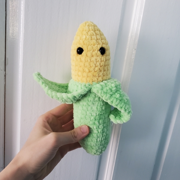 Hand Crafted | Toys | Crochet Corn Plushie Amigurumi | Poshmark